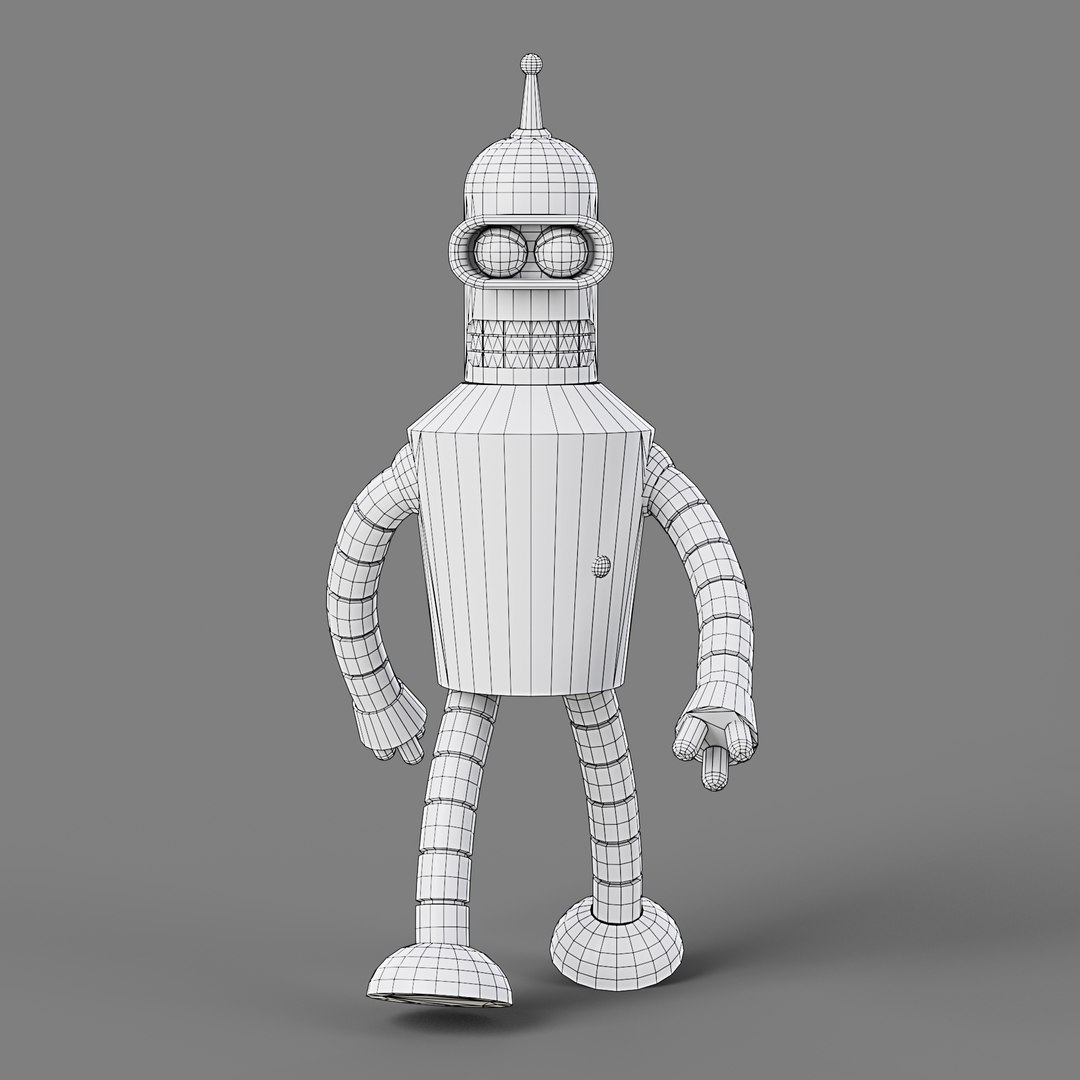 3D Bender Robot - TurboSquid 1732076