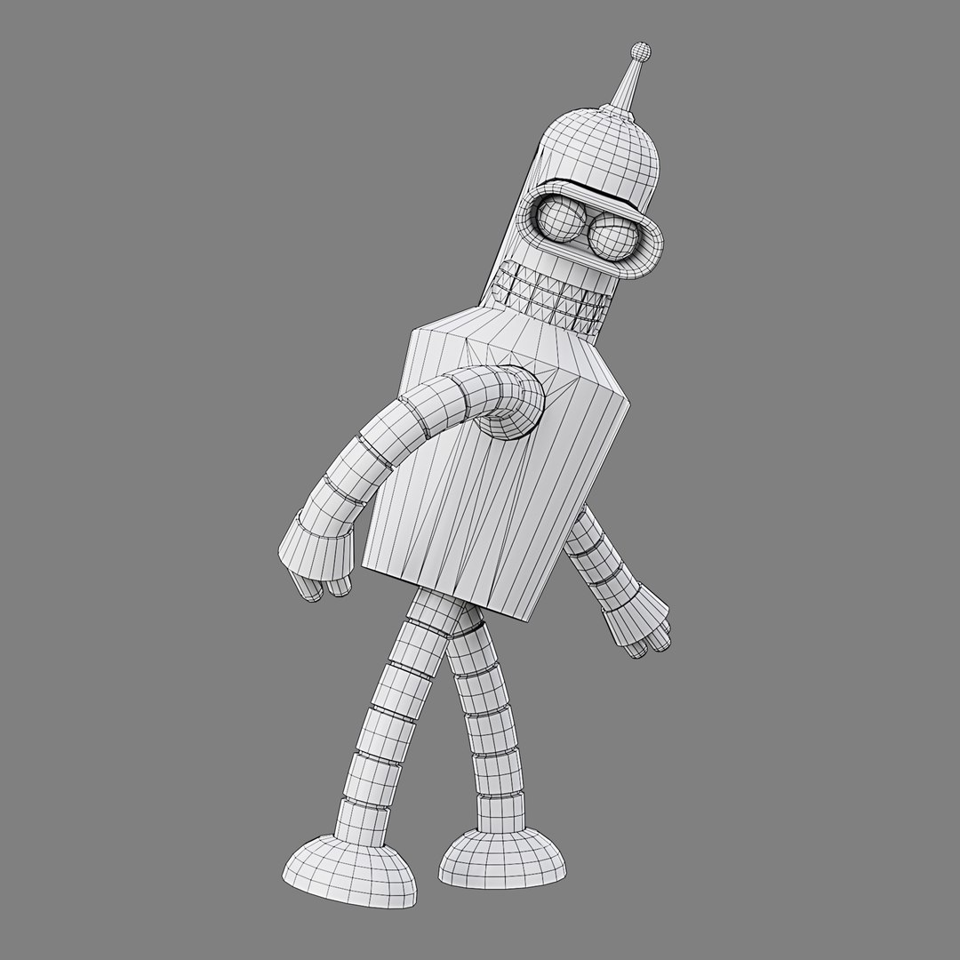 3D Bender Robot - TurboSquid 1732076