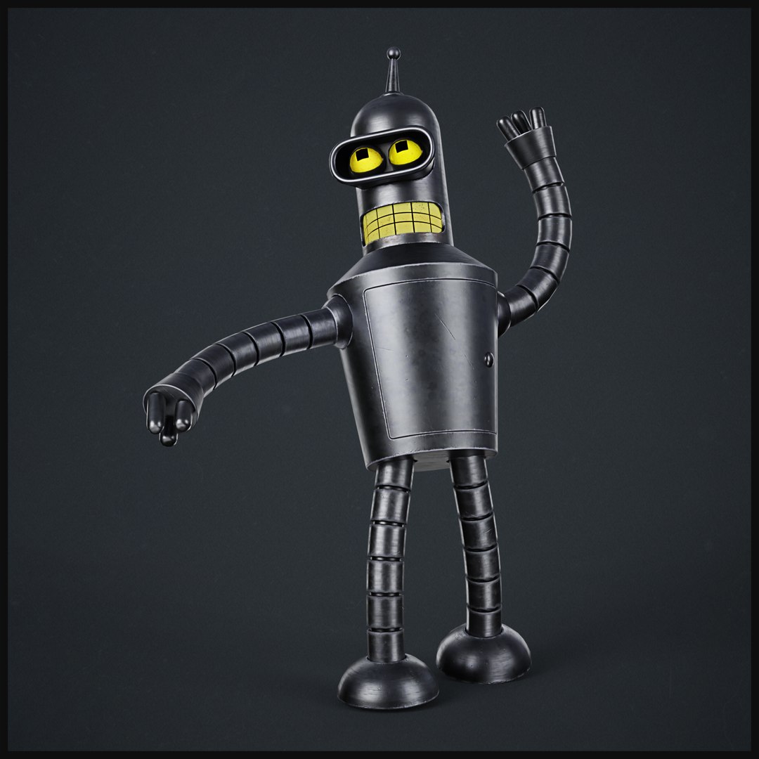 3D Bender Robot - TurboSquid 1732076