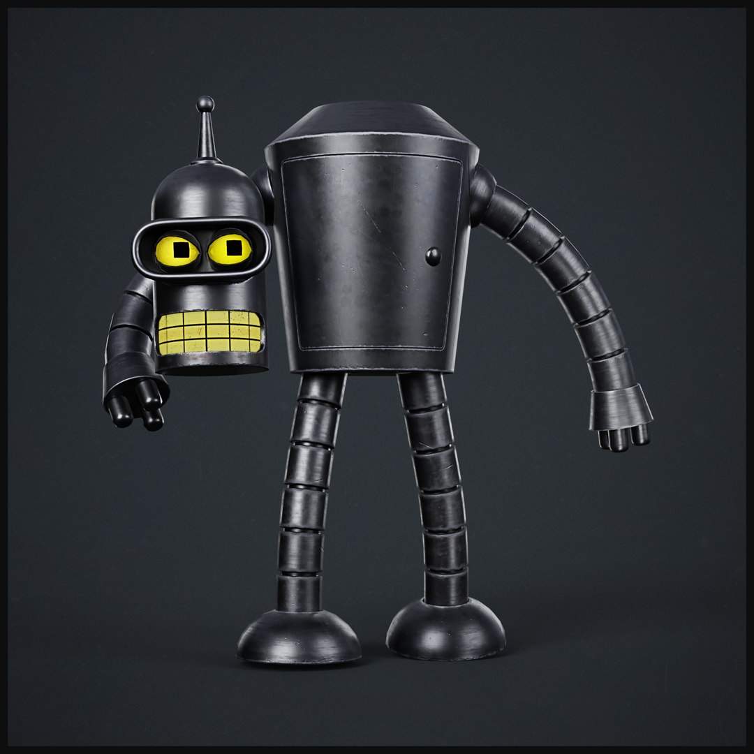 3D Bender Robot - TurboSquid 1732076