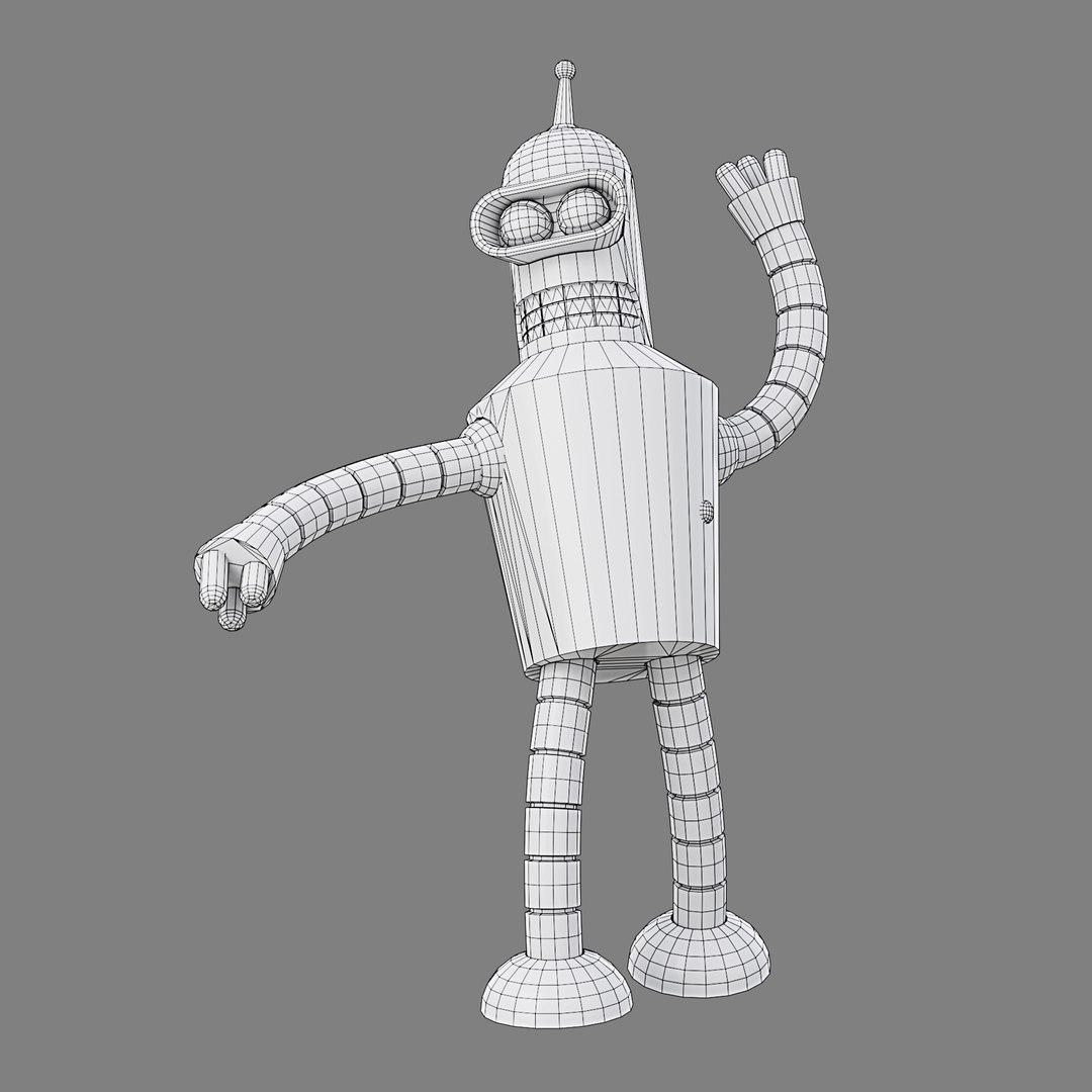 3D Bender Robot - TurboSquid 1732076