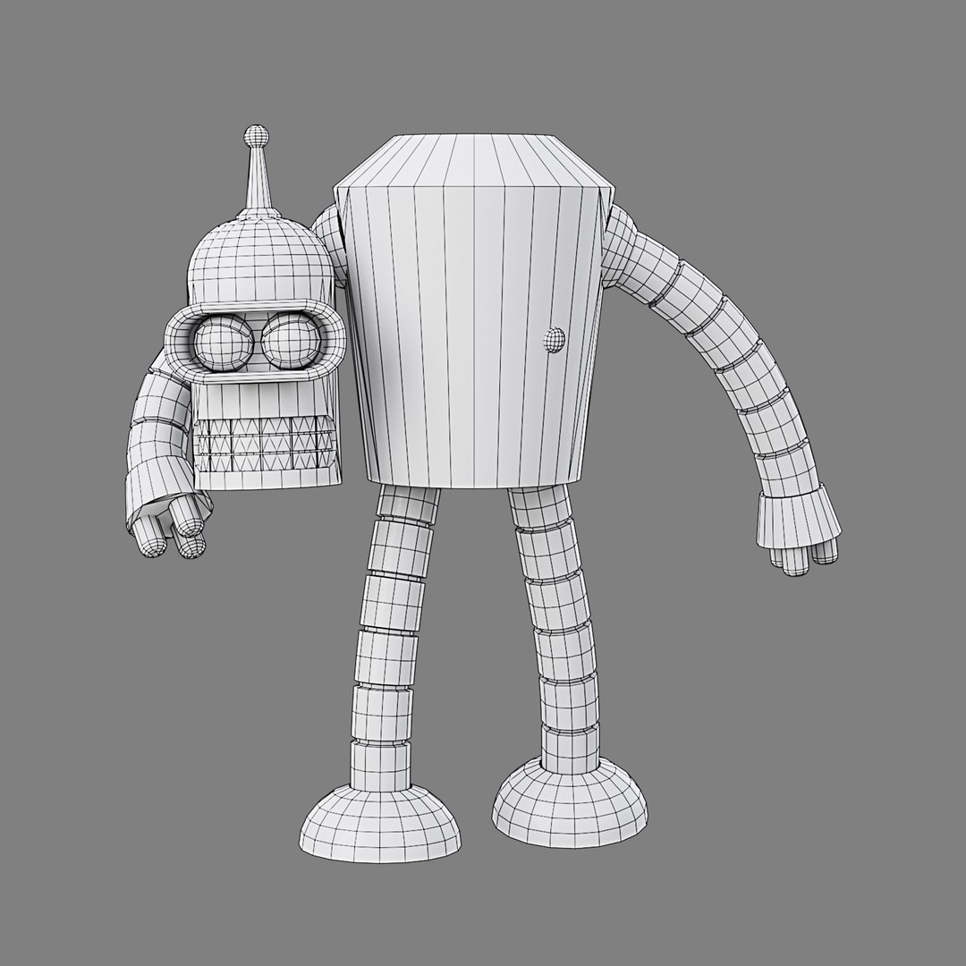 3D Bender Robot - TurboSquid 1732076