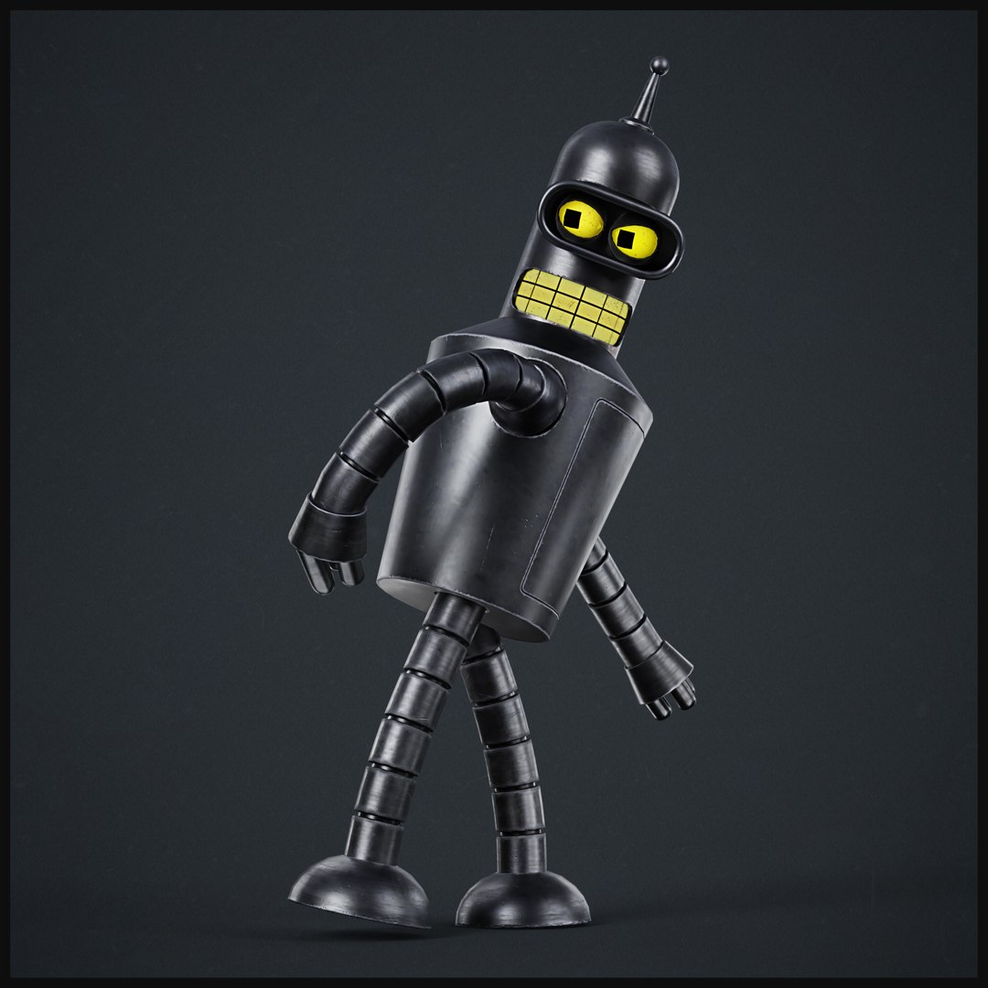 3D Bender Robot - TurboSquid 1732076