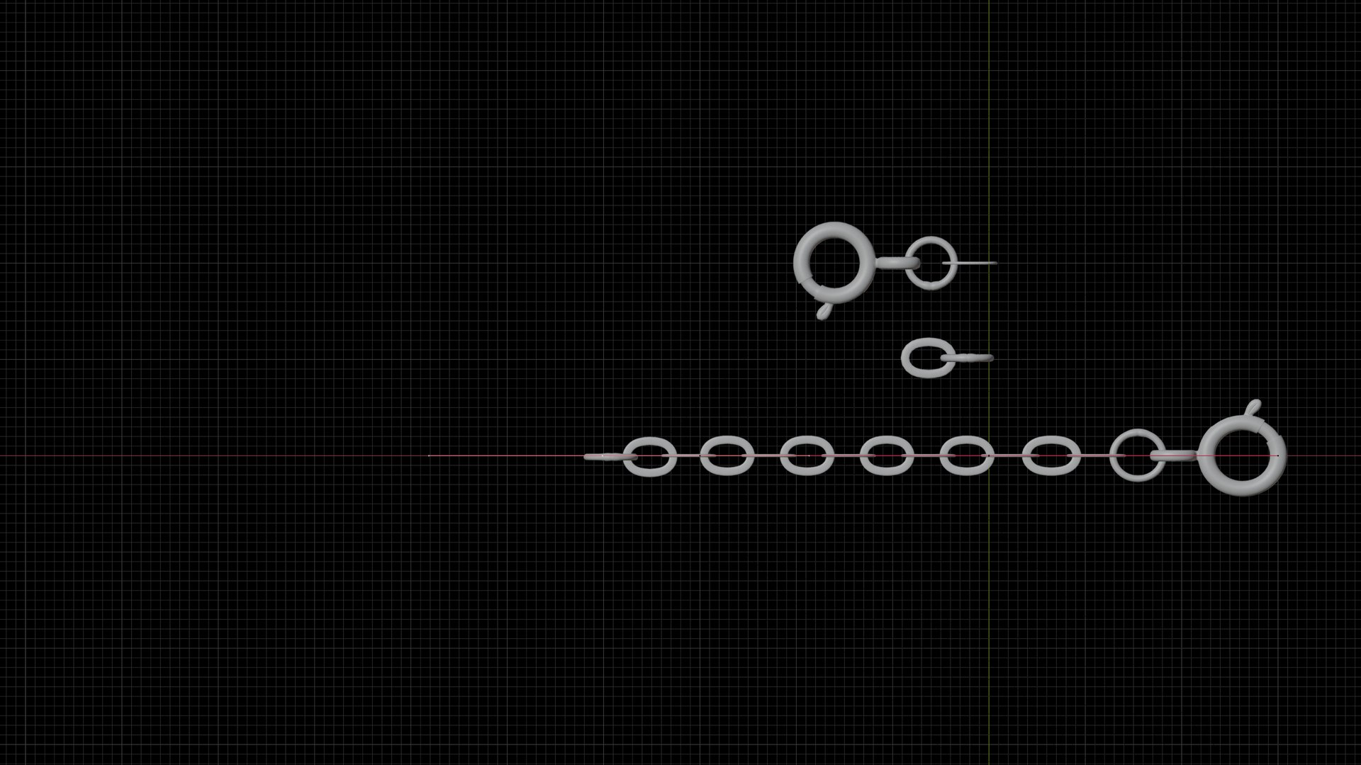 3D Chain Blender Native Rig Model - TurboSquid 1532410