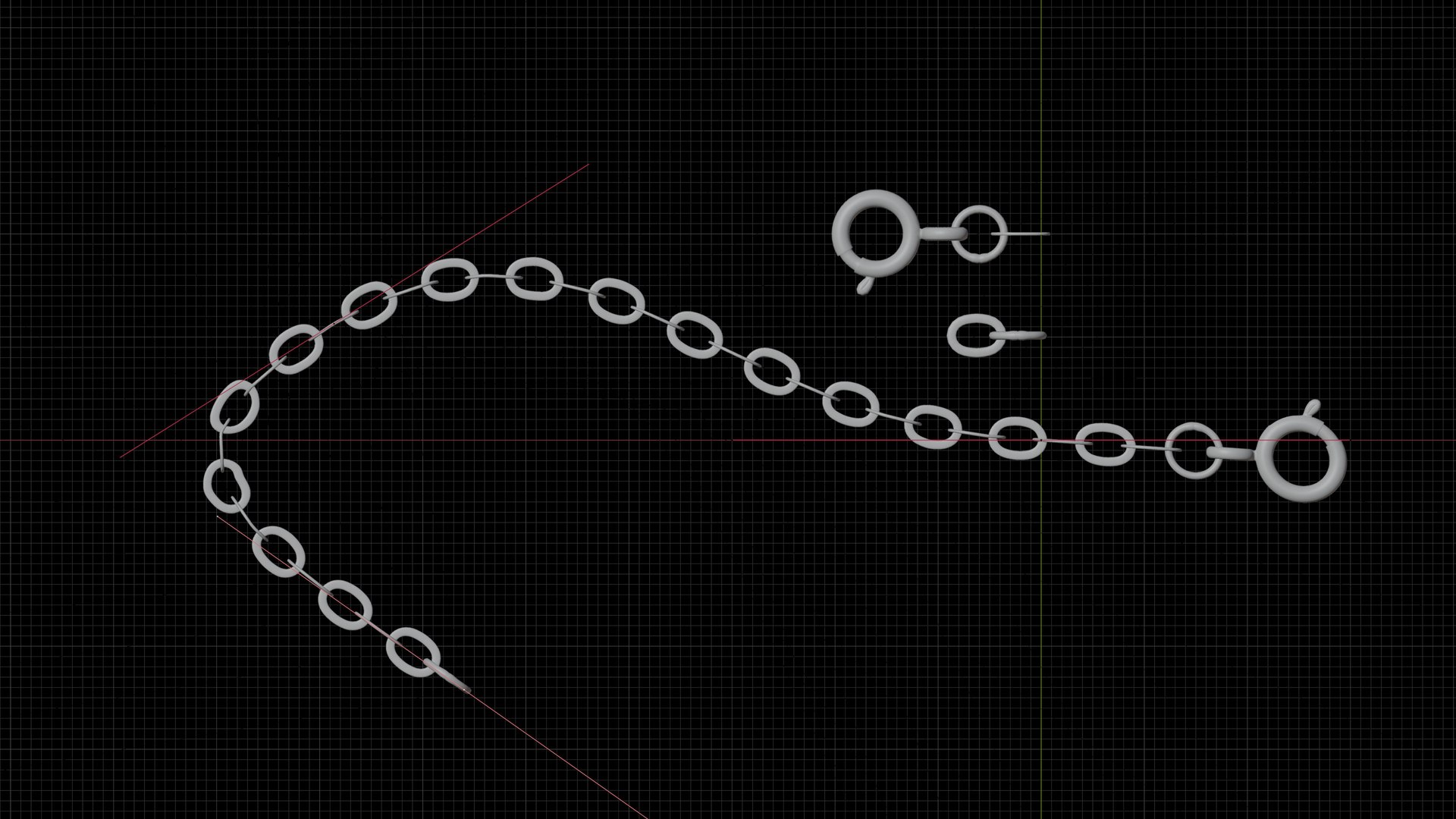 3D Chain Blender Native Rig Model - TurboSquid 1532410