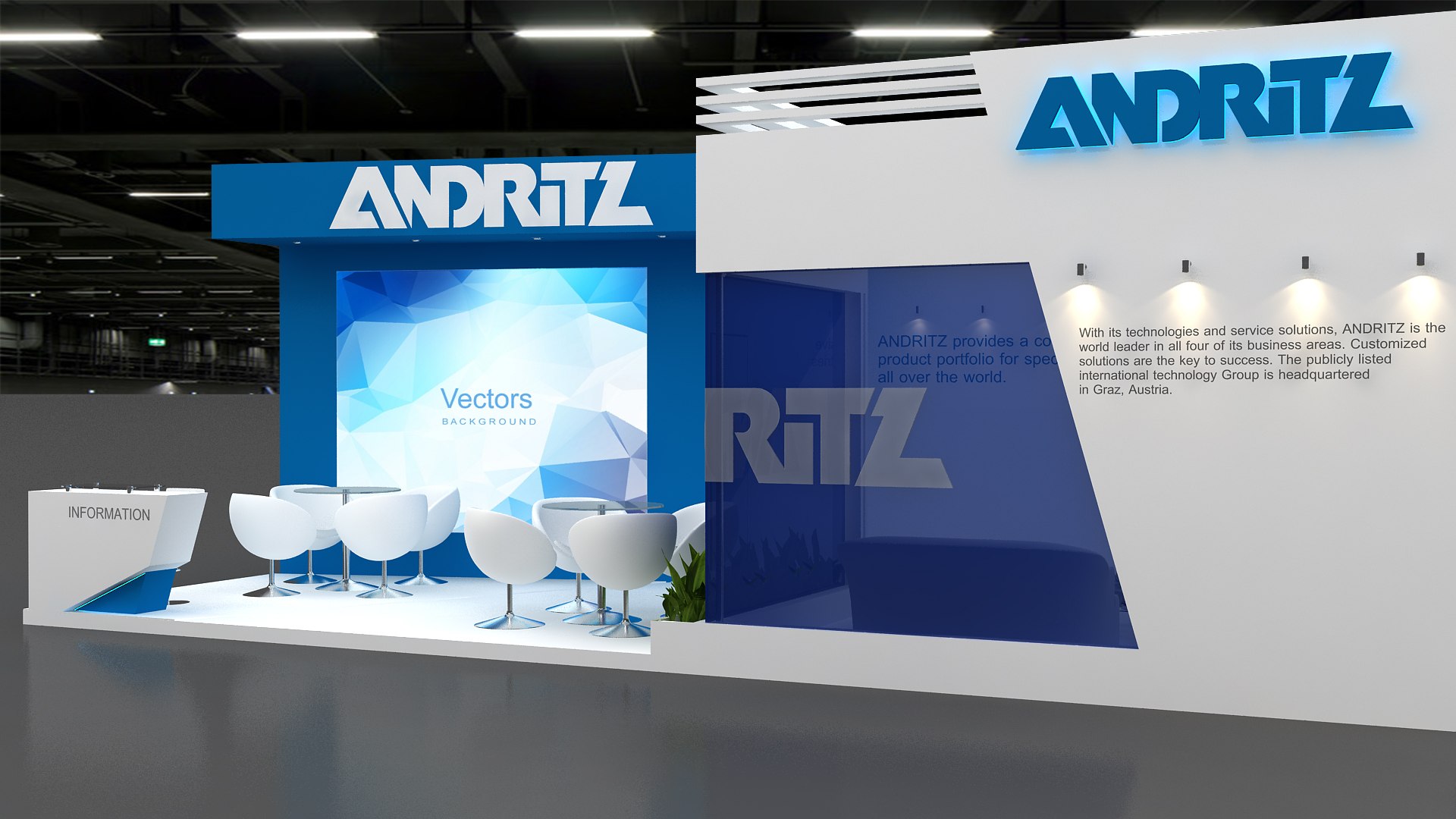 3D Exhibition Design Model - TurboSquid 2148777