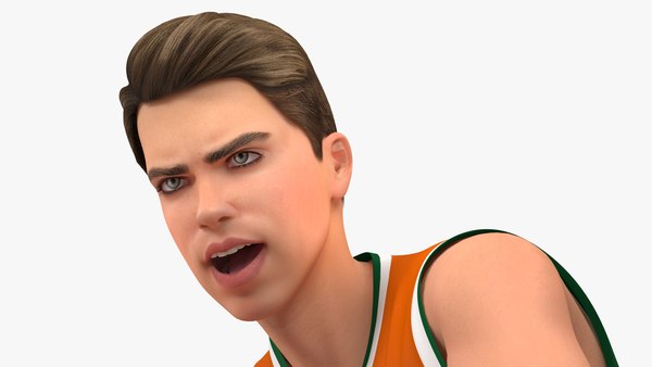 Teenage Boy Playing Pose model - TurboSquid 1762609