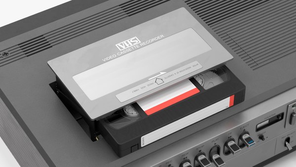 modelo 3d Reproductor VHS JVC HR-3330TR con Cassette Sony - TurboSquid ...