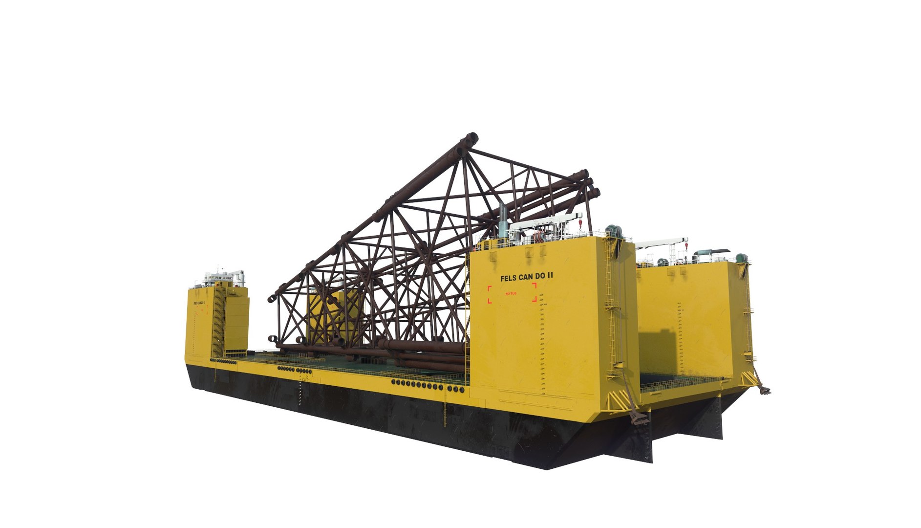 3D platform fels ii - TurboSquid 1475478