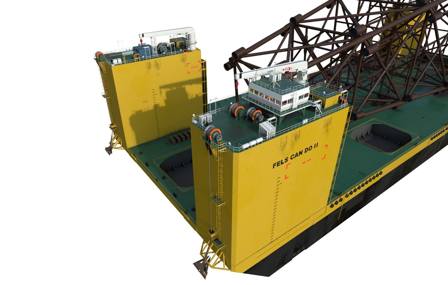 3D Platform Fels Ii - TurboSquid 1475478