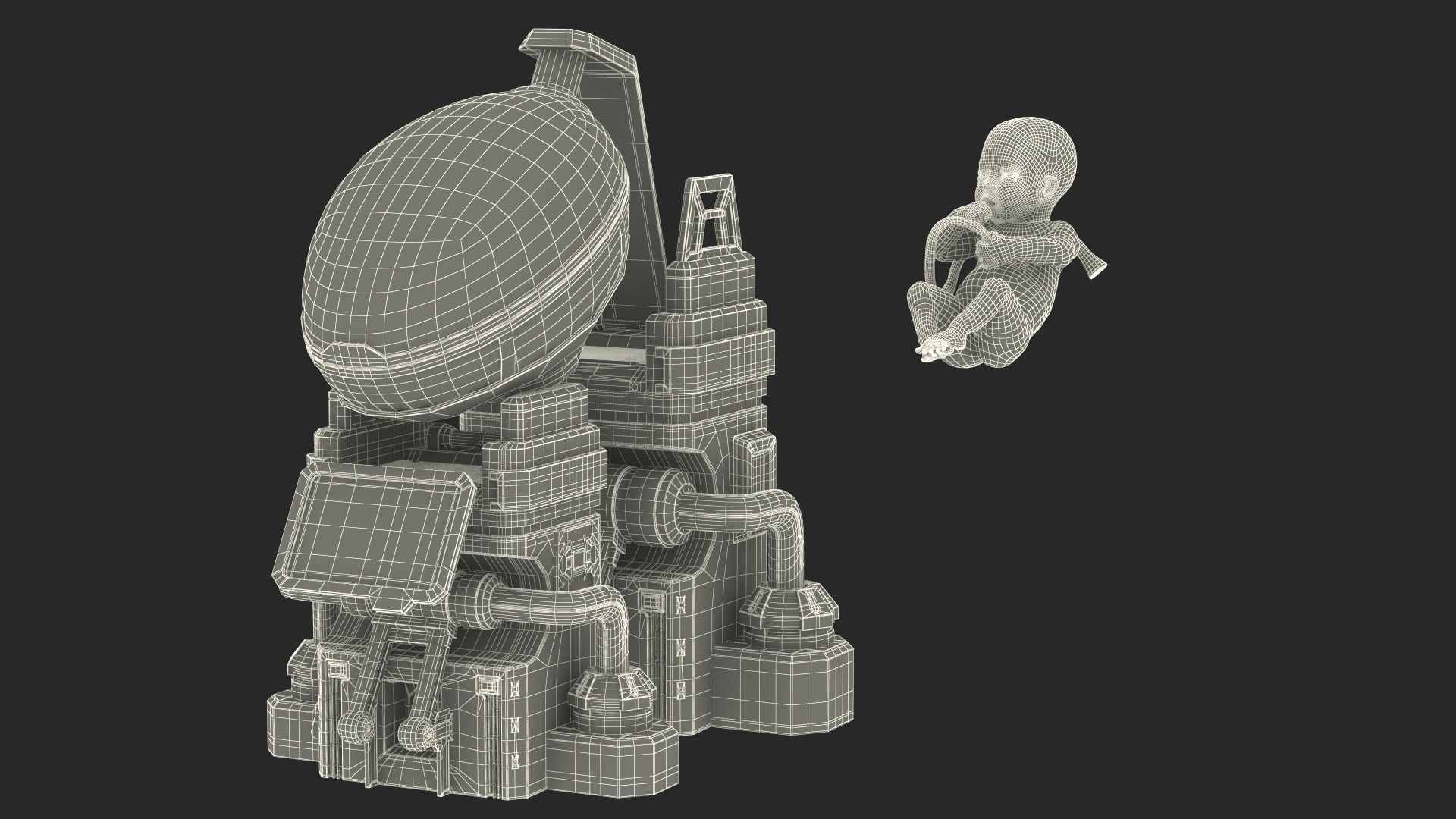 EctoLife Installation Artificial Uterus 3D - TurboSquid 2111858