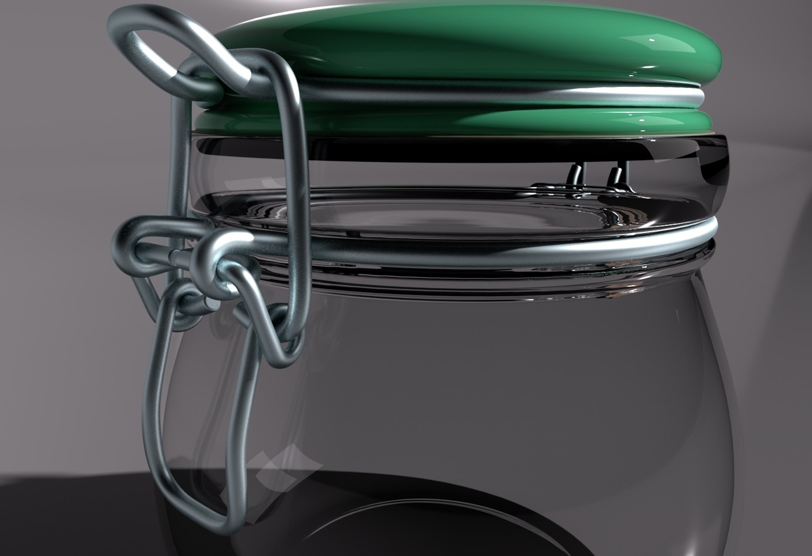 3D Small Glass Mason Jar Model - TurboSquid 1329292