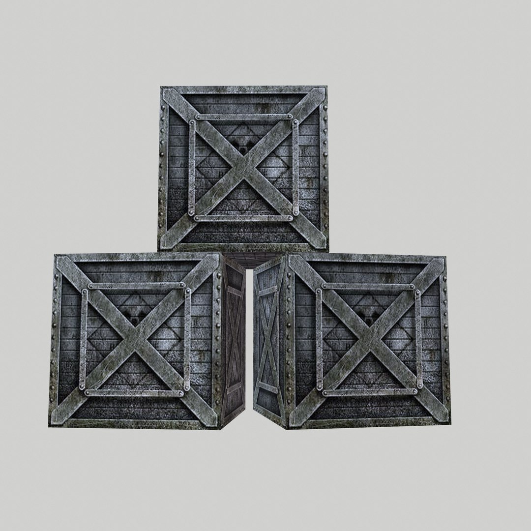 Metal Box 3d Ma