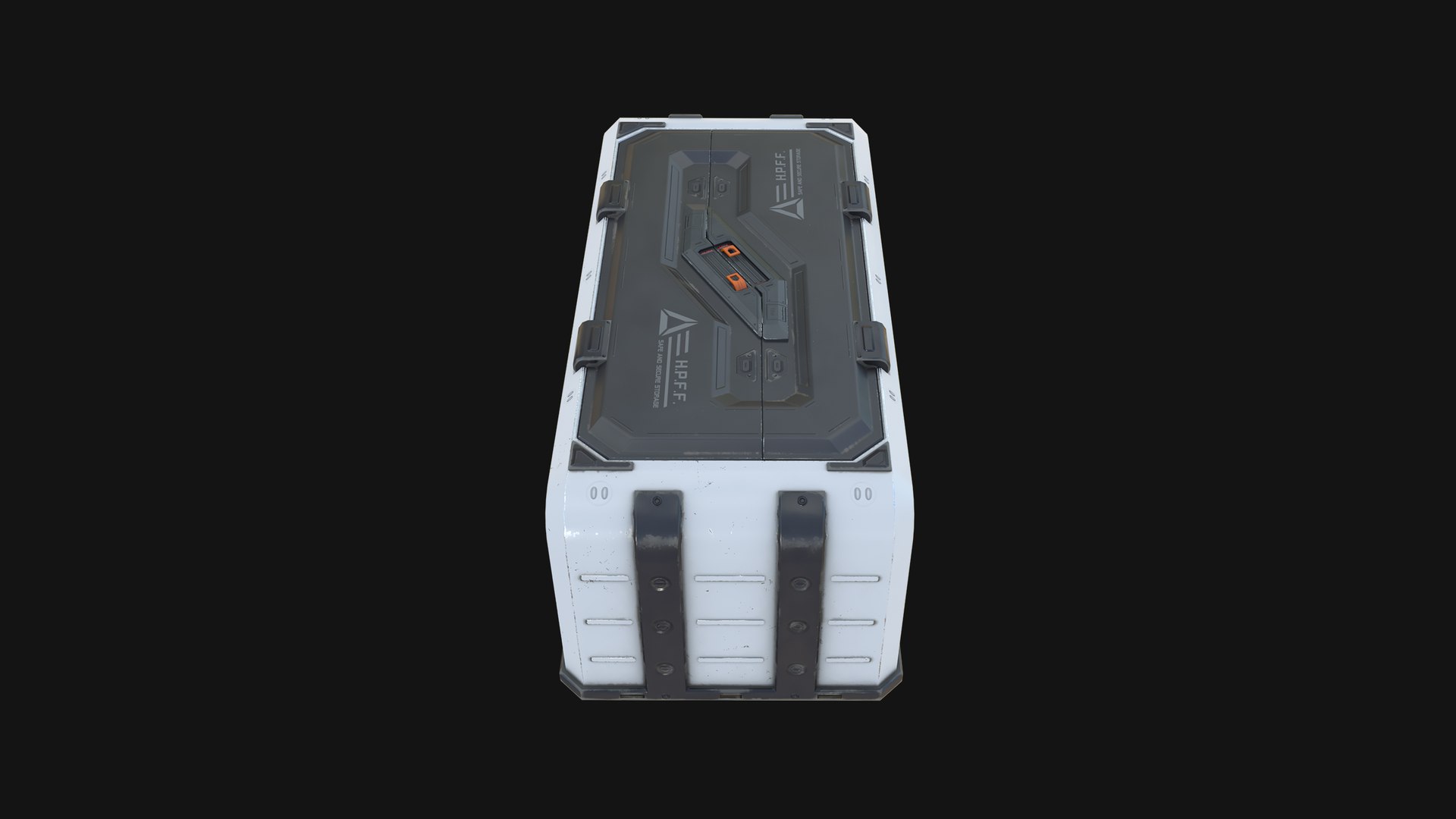 3D Sci-fi Container Chest - TurboSquid 1817051
