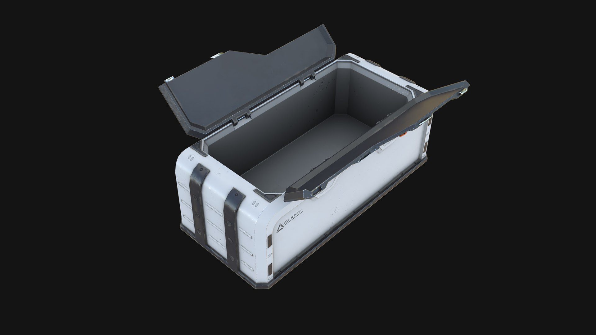 3D Sci-fi Container Chest - TurboSquid 1817051