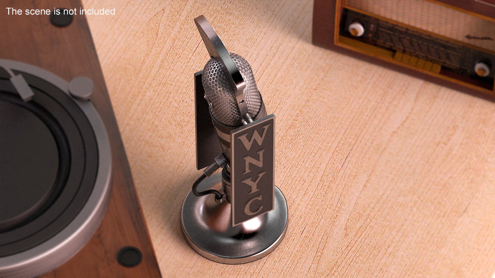 3D Vintage RCA 77-D Ribbon Microphone Model - TurboSquid 2178329