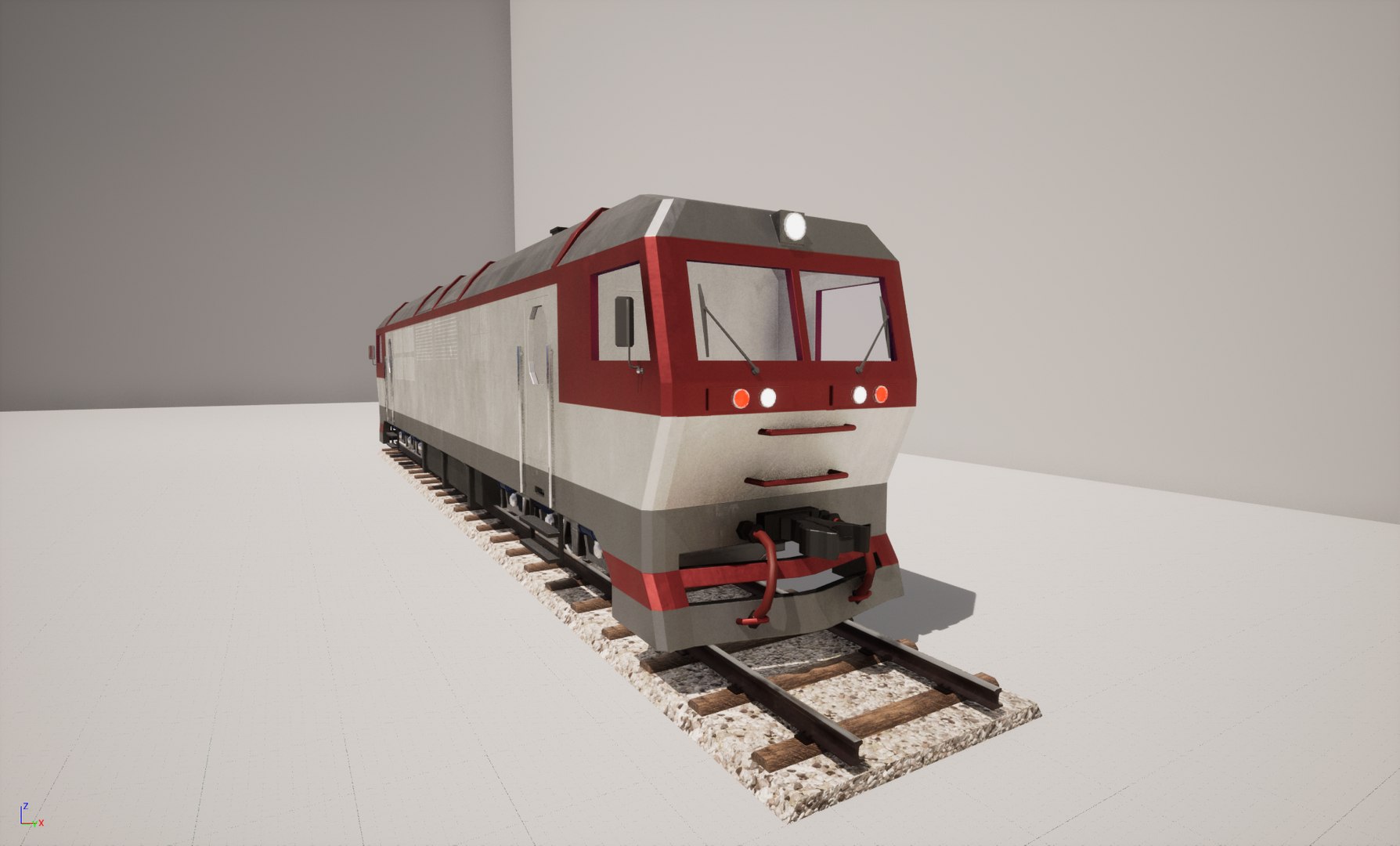 3D Animated game-ready Locomotive - TurboSquid 2140258