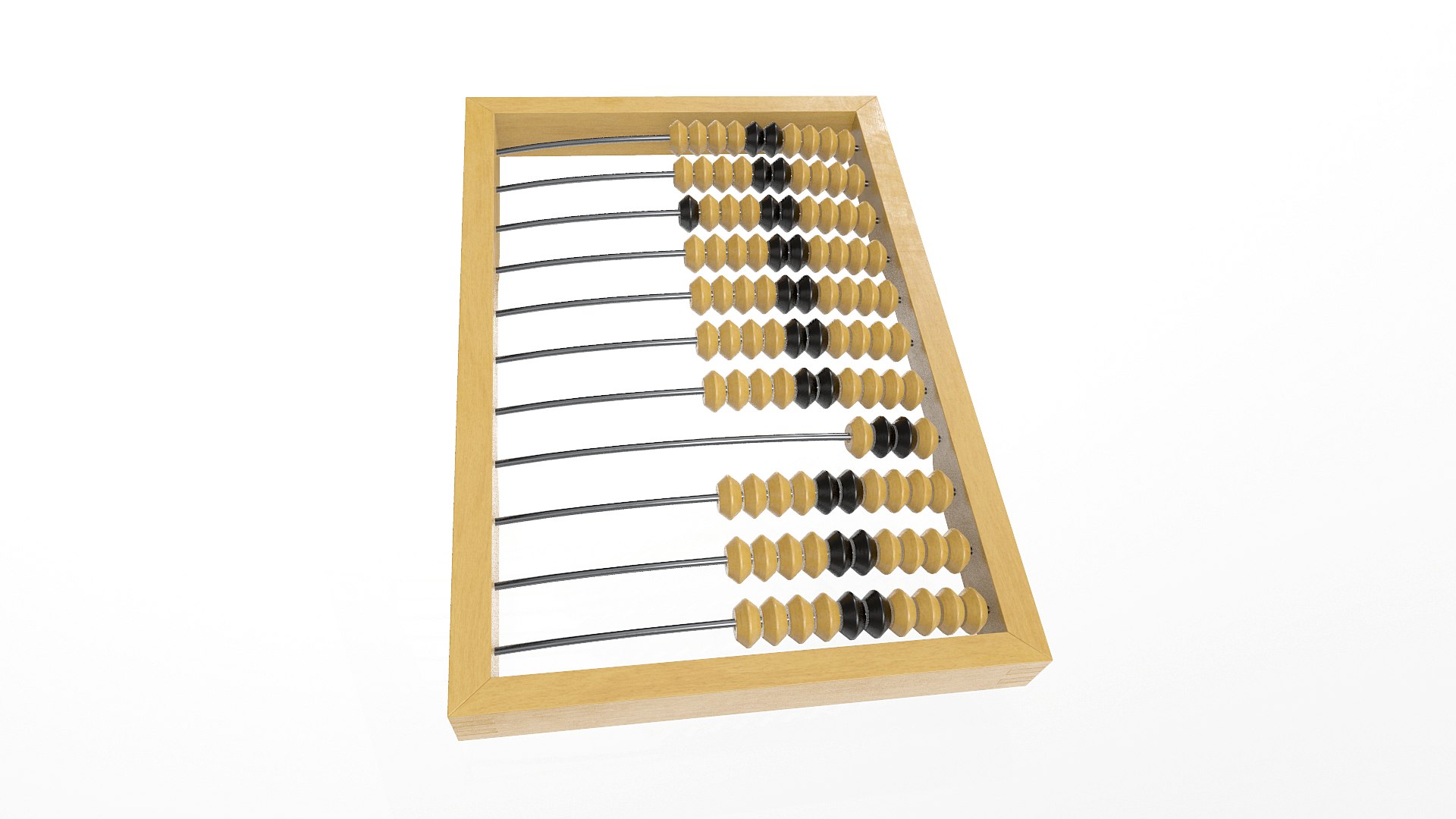 3D Abacus model - TurboSquid 1803509