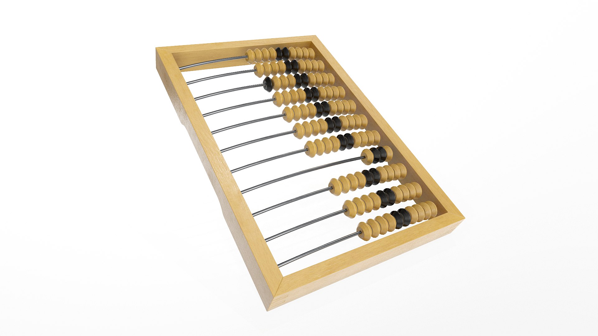 3D Abacus model - TurboSquid 1803509