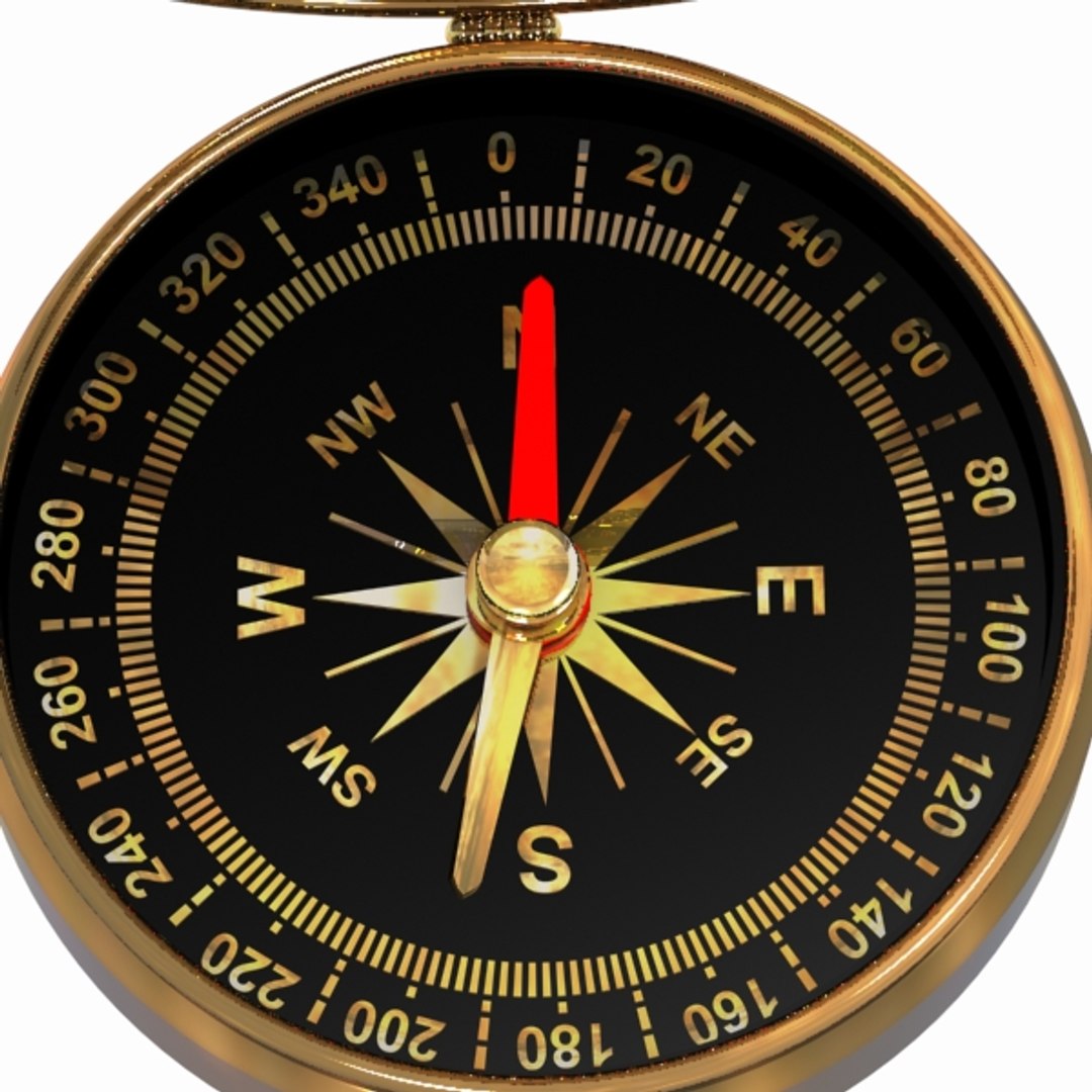 3d Model Golden Compass