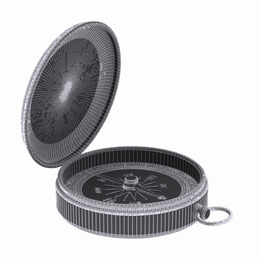 3d Model Golden Compass
