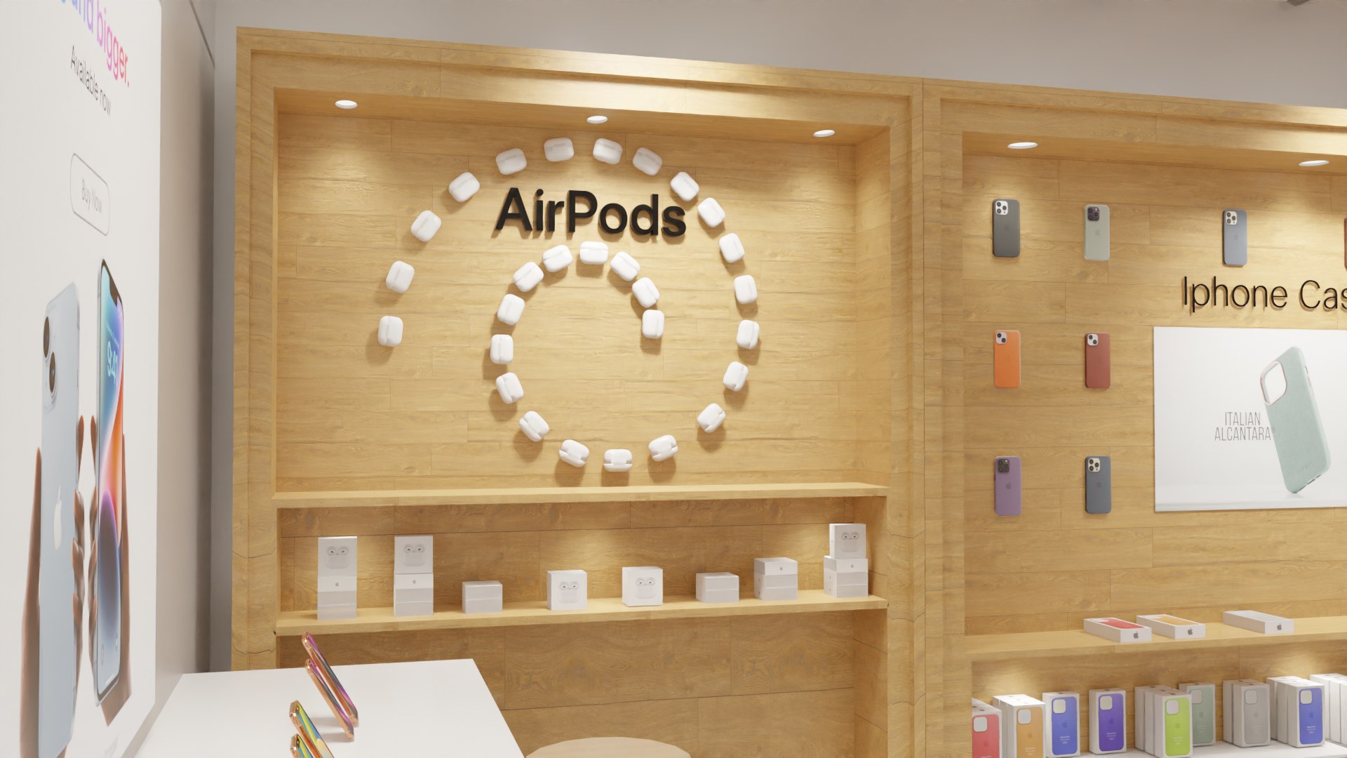 3D Apple Store 3D model model - TurboSquid 2113037