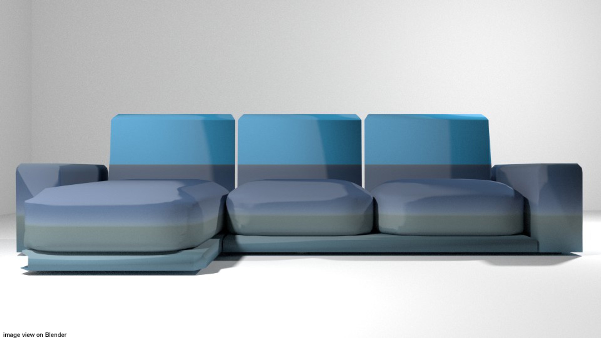 3d Sofa Set Model