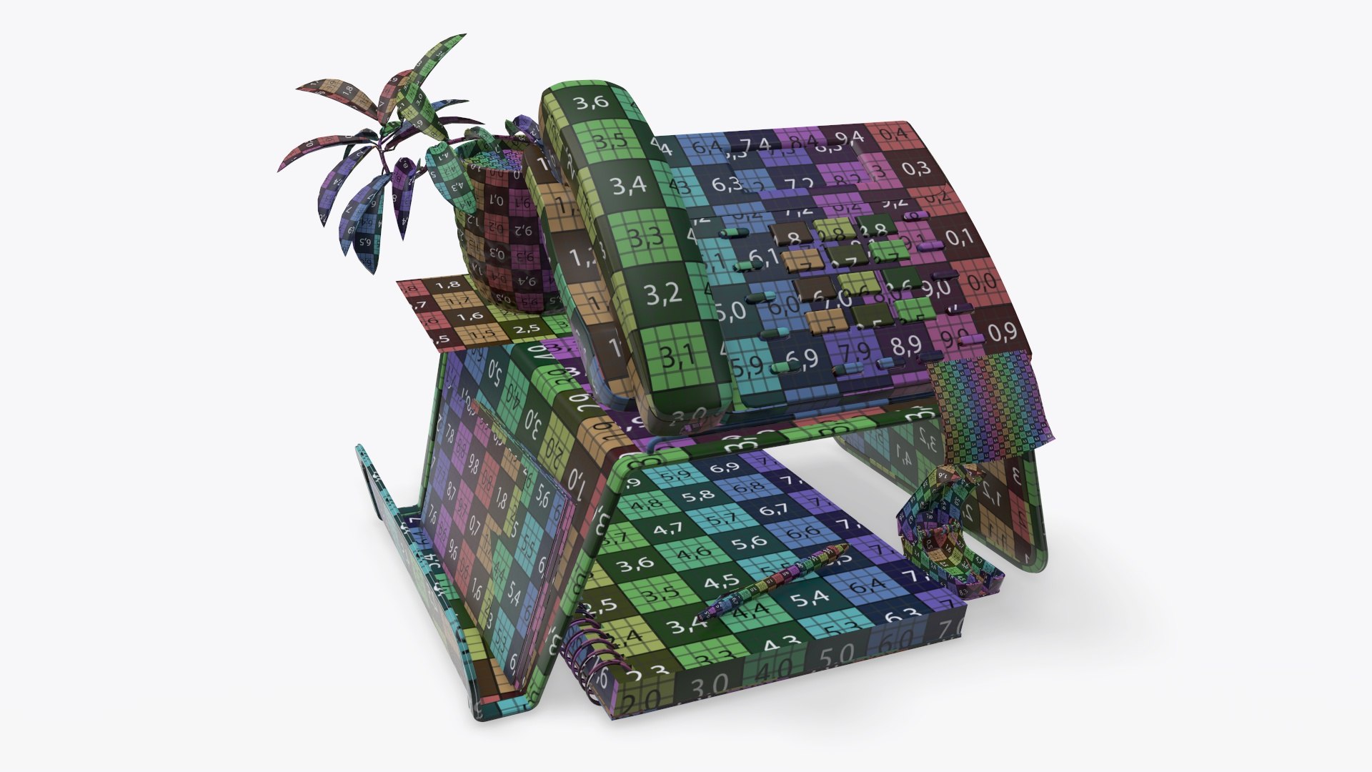 Phone mesh holder 3D model - TurboSquid 1480611