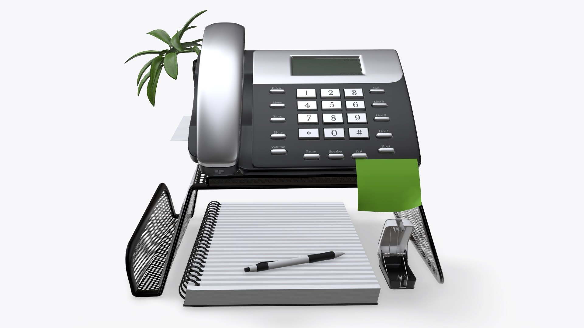 Phone mesh holder 3D model - TurboSquid 1480611