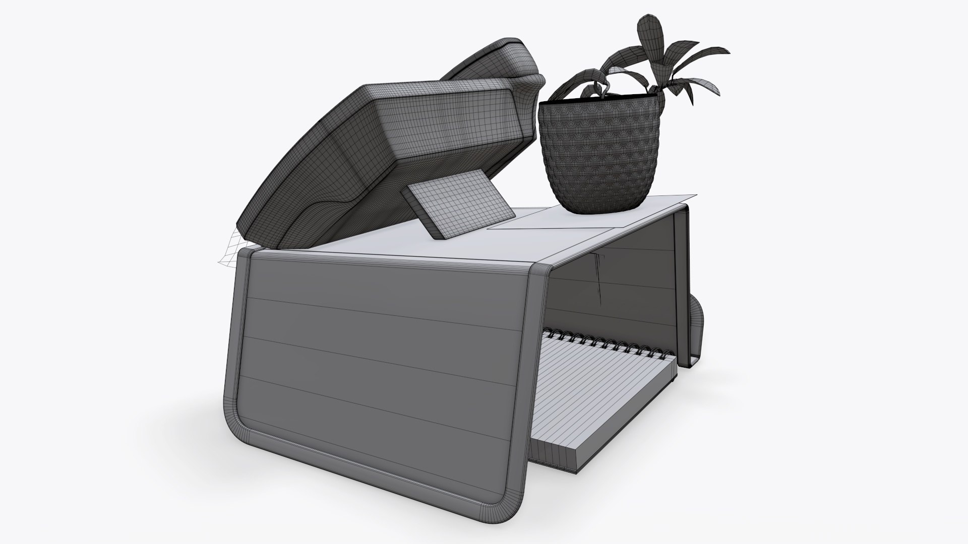 Phone mesh holder 3D model - TurboSquid 1480611