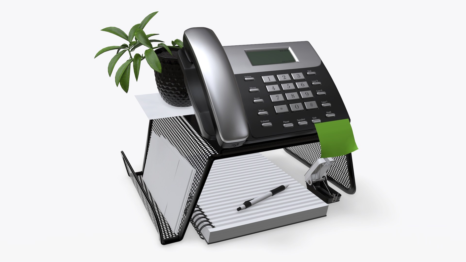 Phone mesh holder 3D model - TurboSquid 1480611