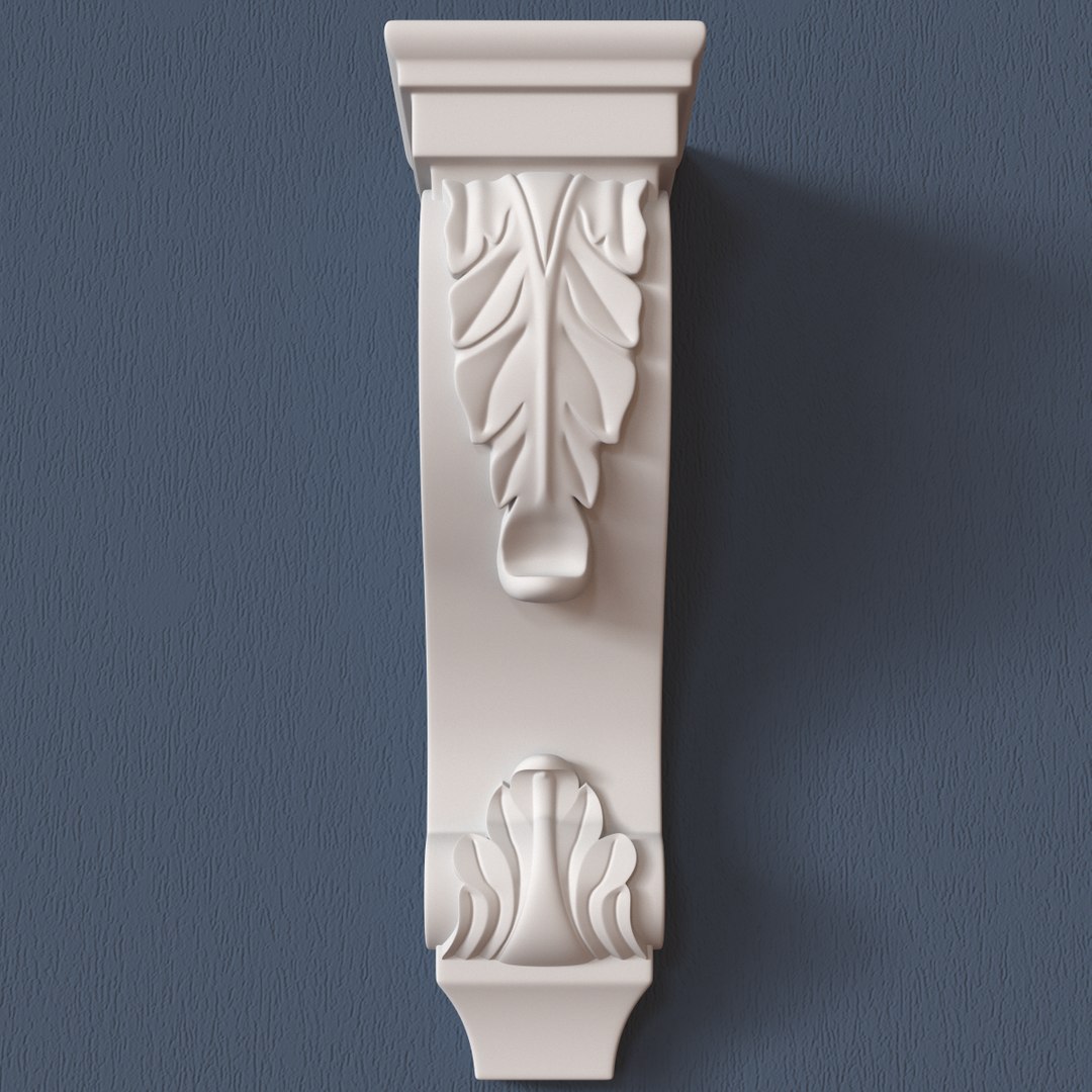3d Corbel Decorative Model