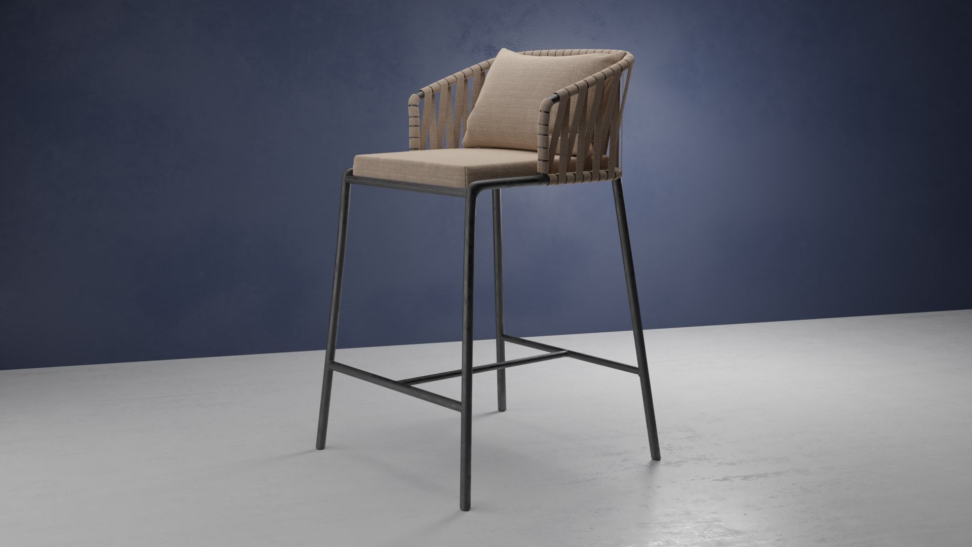 Kettal stool model - TurboSquid 1590570