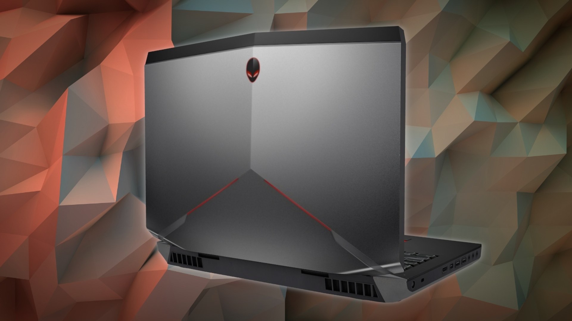 alienware 17 laptop 3d model