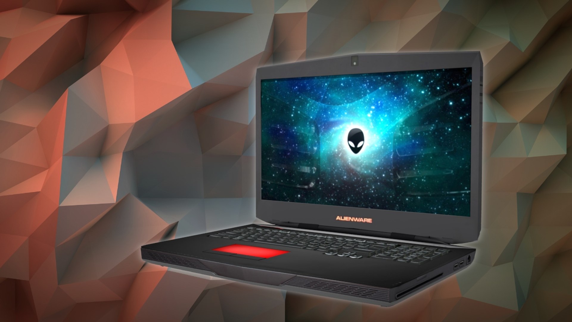 alienware 17 laptop 3d model