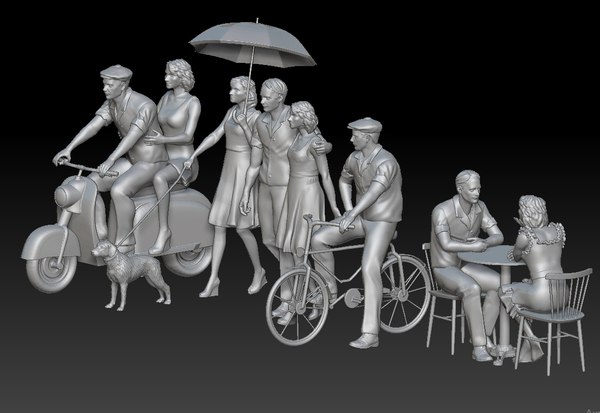 Crowd 3D Models for Download | TurboSquid
