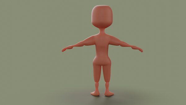 3D model Cartoon Body - TurboSquid 1804566