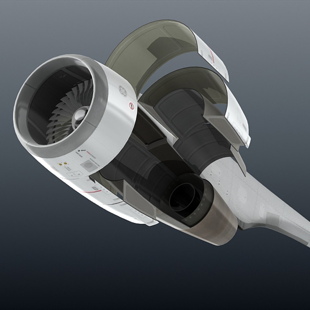 3d cf6-80c2 jet engine lite