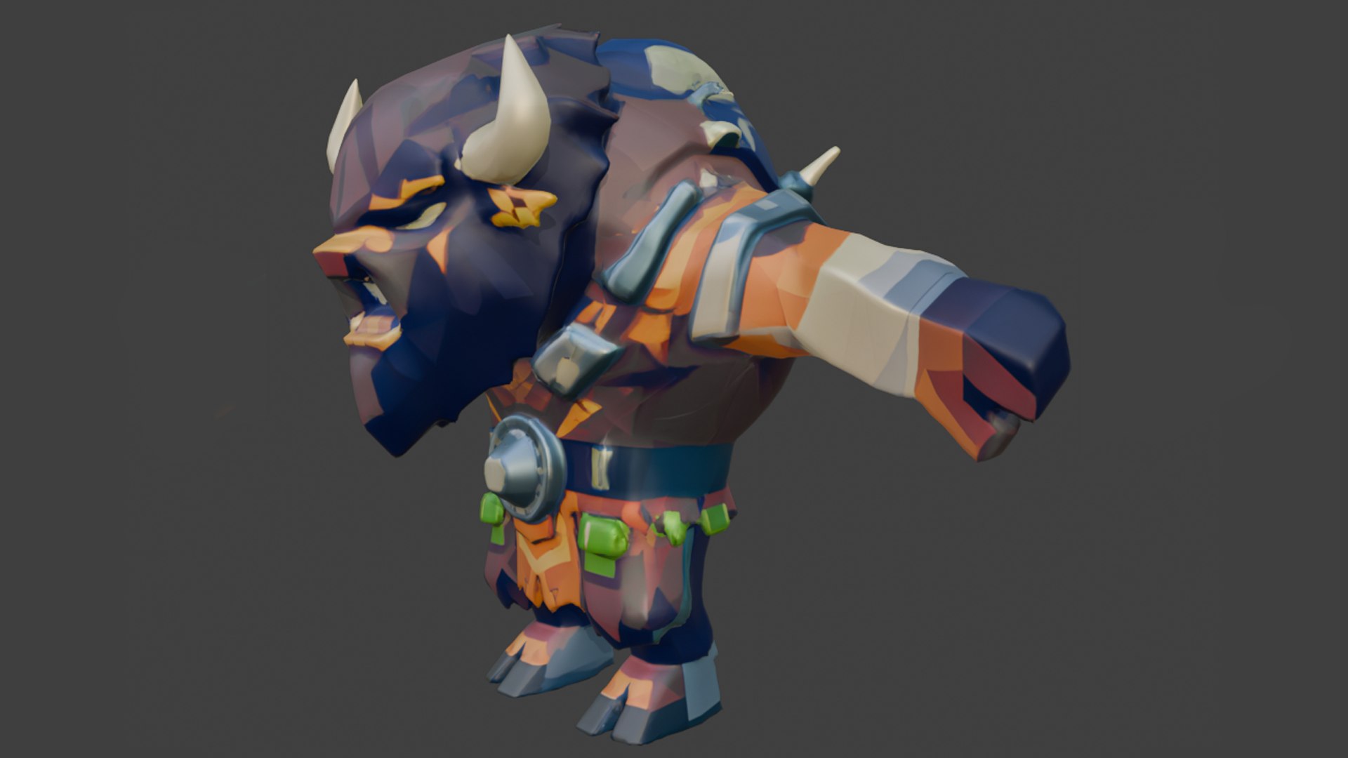 3D Model Wild Cow Warcraft - TurboSquid 2331768