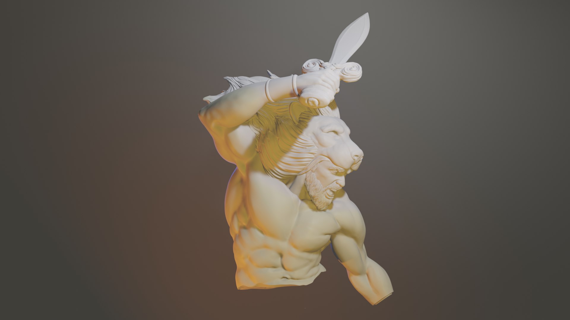 3D Hercules Model - TurboSquid 2054196