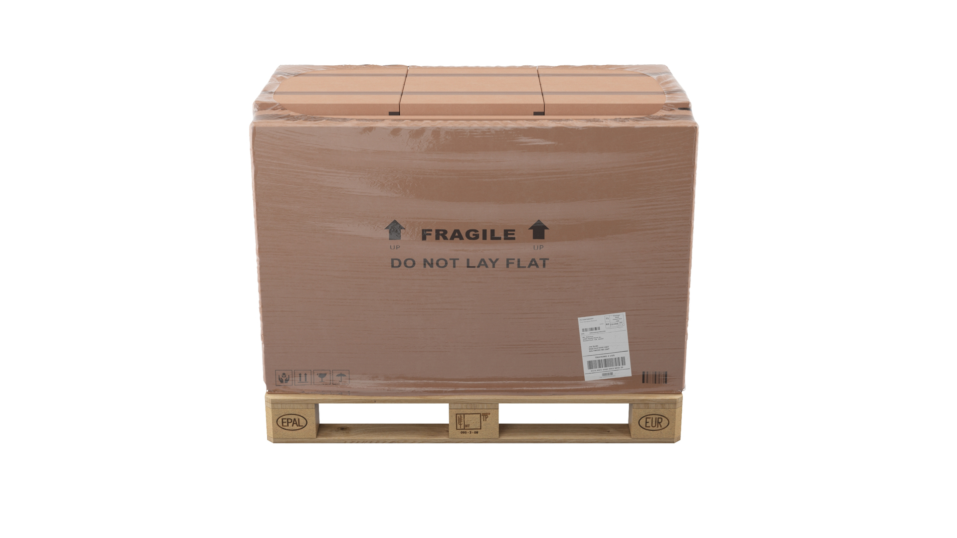 Pallet With Boxes 3D - TurboSquid 1991169