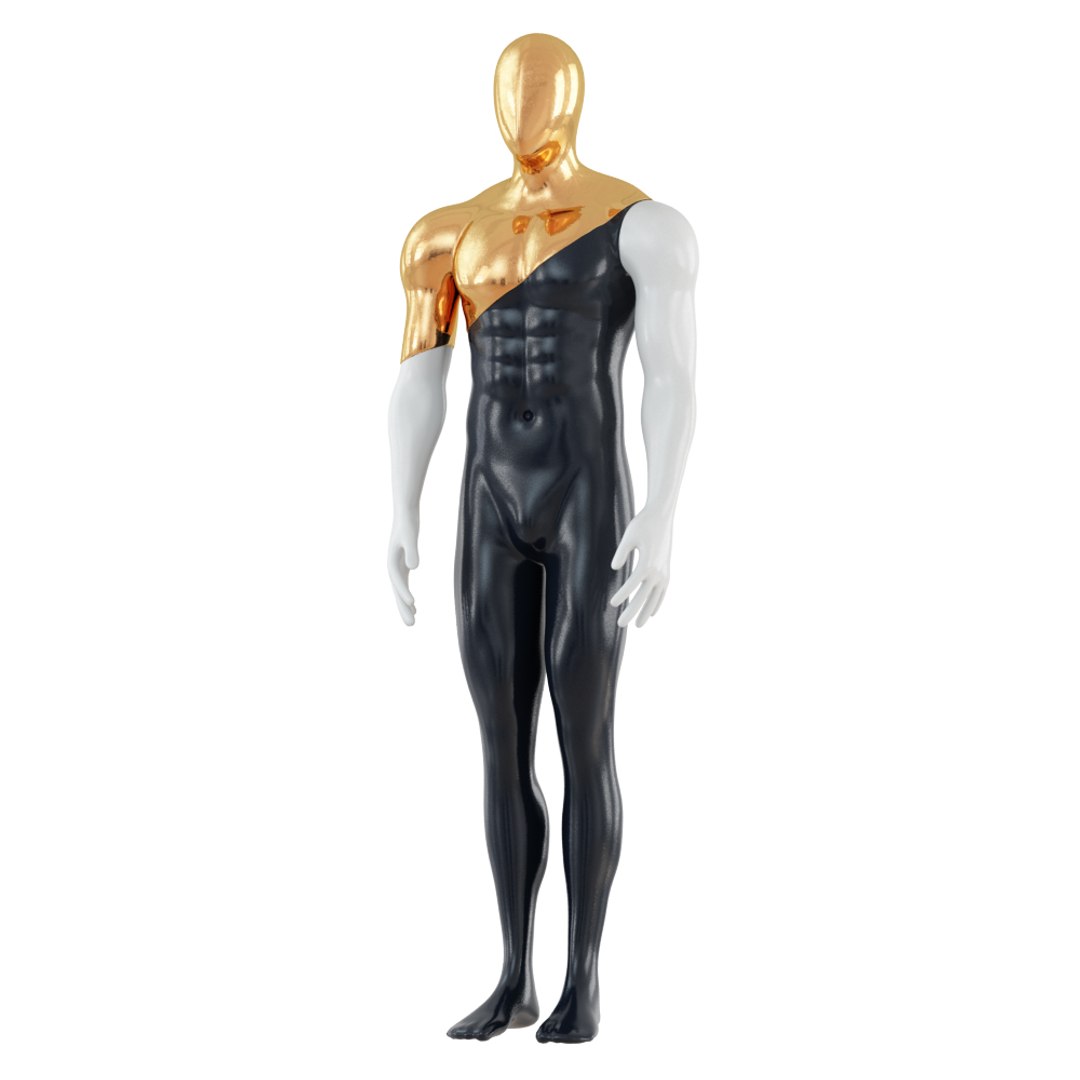 Faceless Mannequin Gold 135 3D Model - TurboSquid 1694945