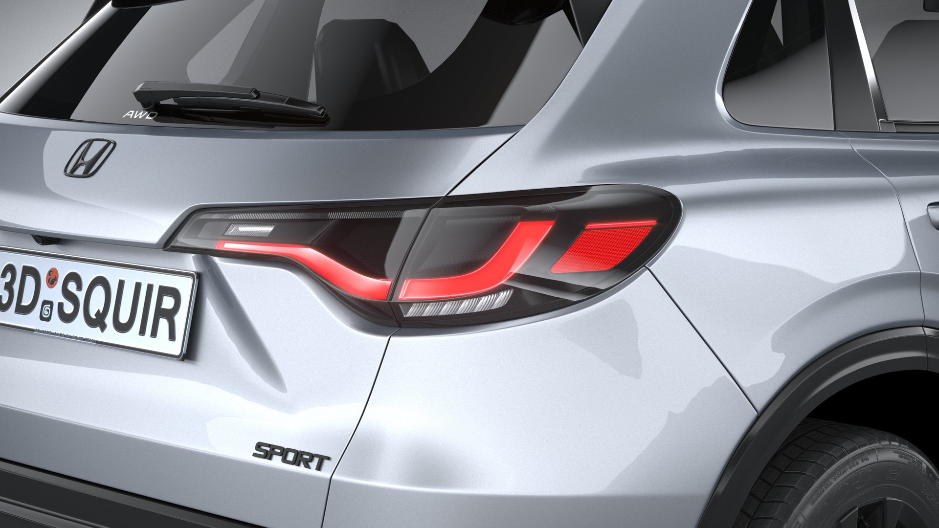 3D Honda HR-V Sport 2023 - TurboSquid 1924957