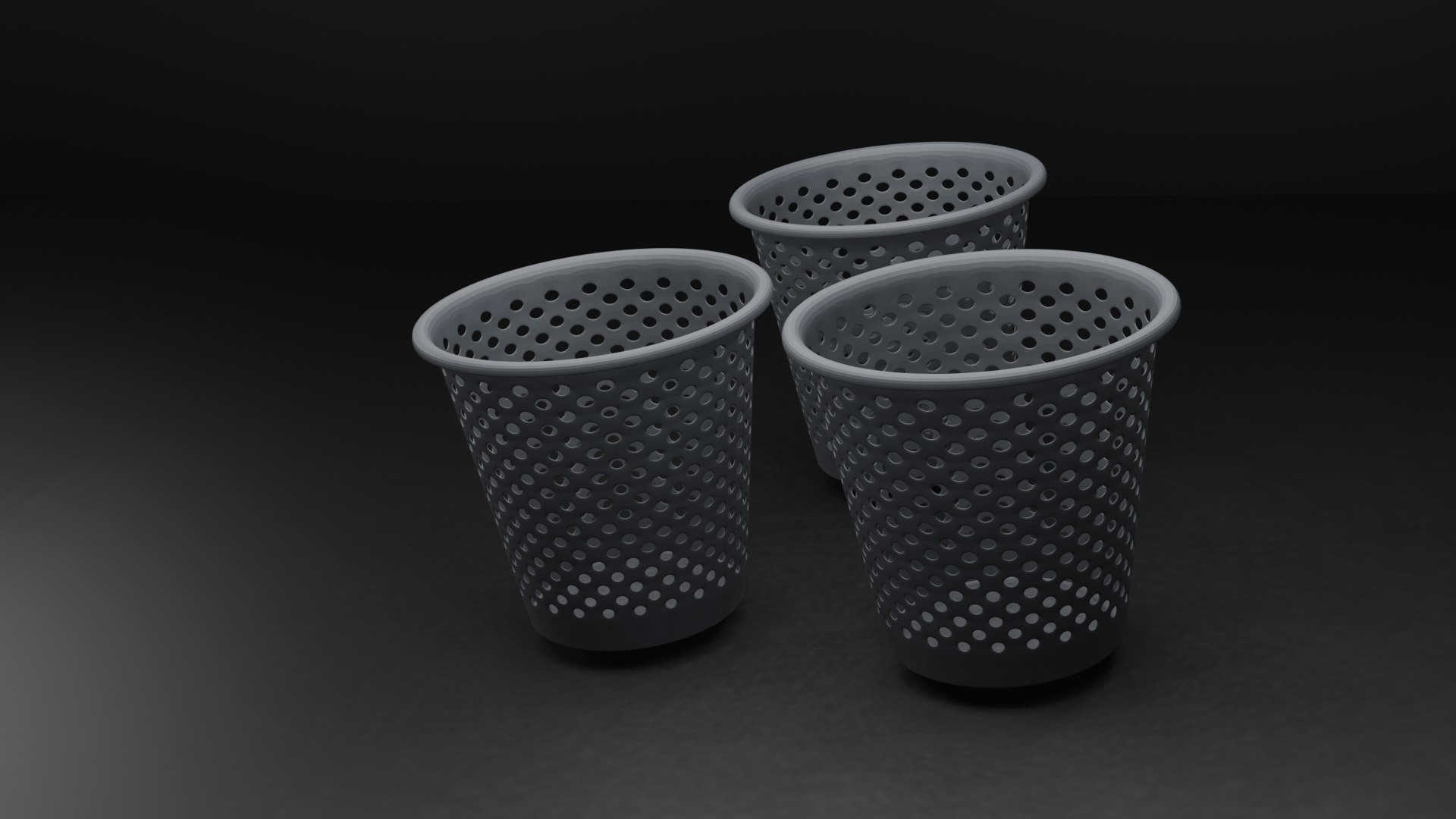 Dustbin 3D Model - TurboSquid 2343864