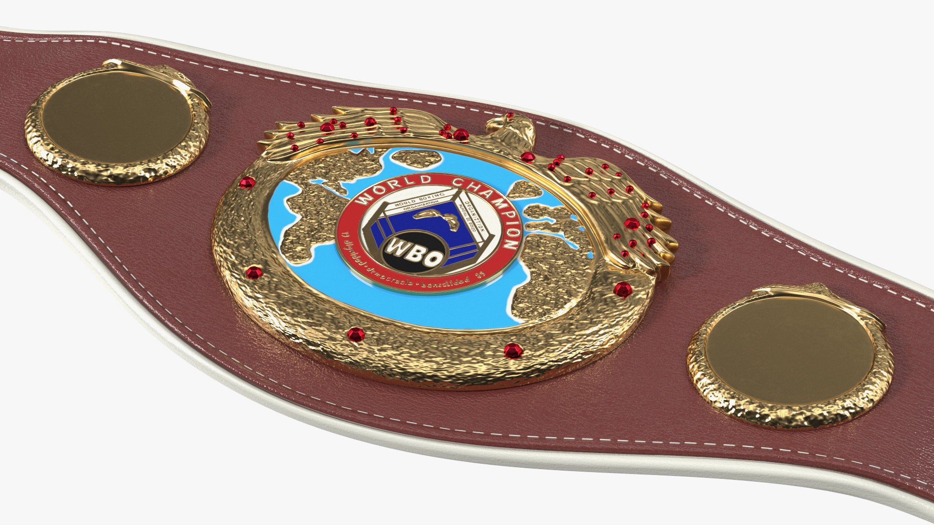 3D Boxing WBO Title Belt - TurboSquid 2135239