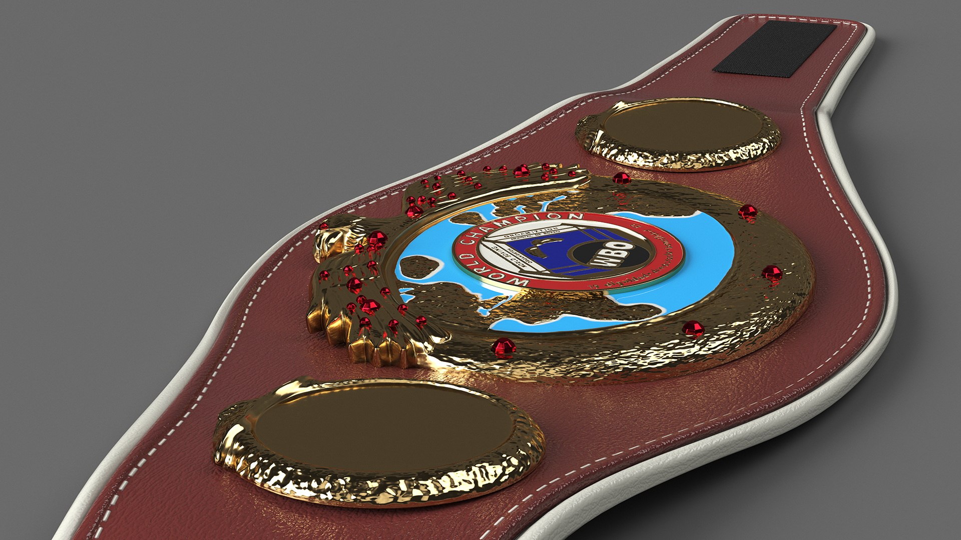 3D Boxing WBO Title Belt - TurboSquid 2135239