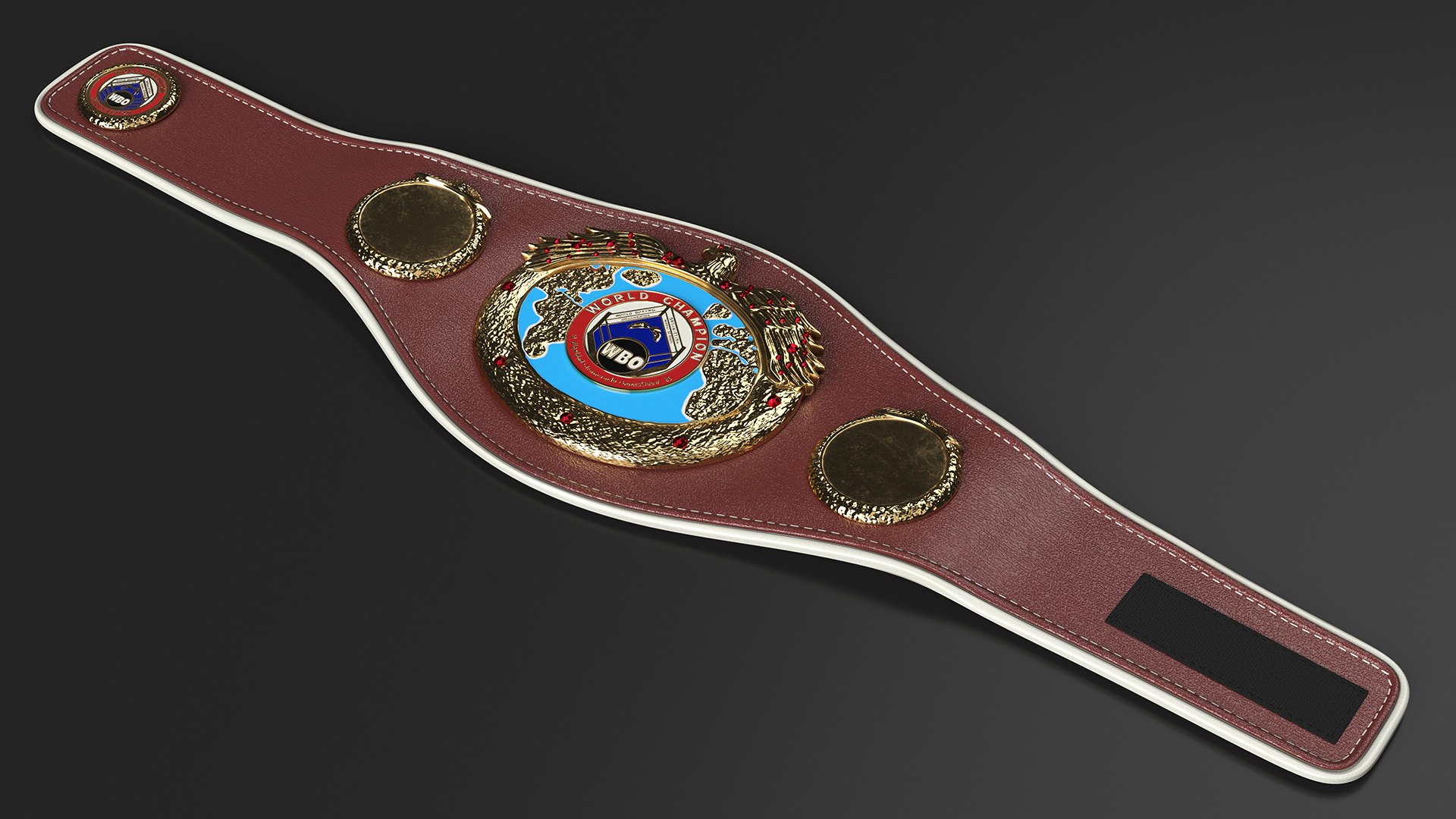 3D Boxing WBO Title Belt - TurboSquid 2135239