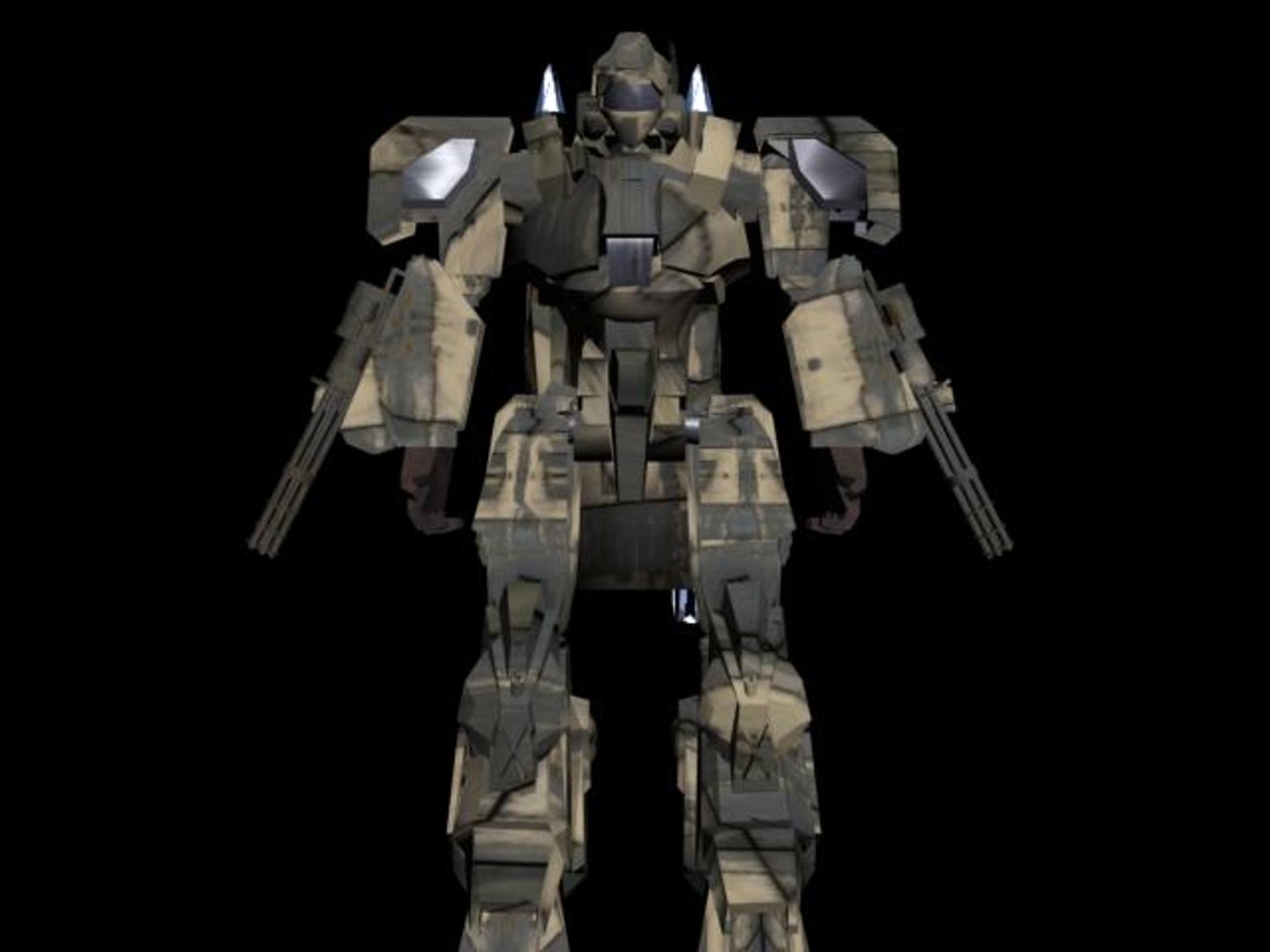 3d Max Mecha Space Battle