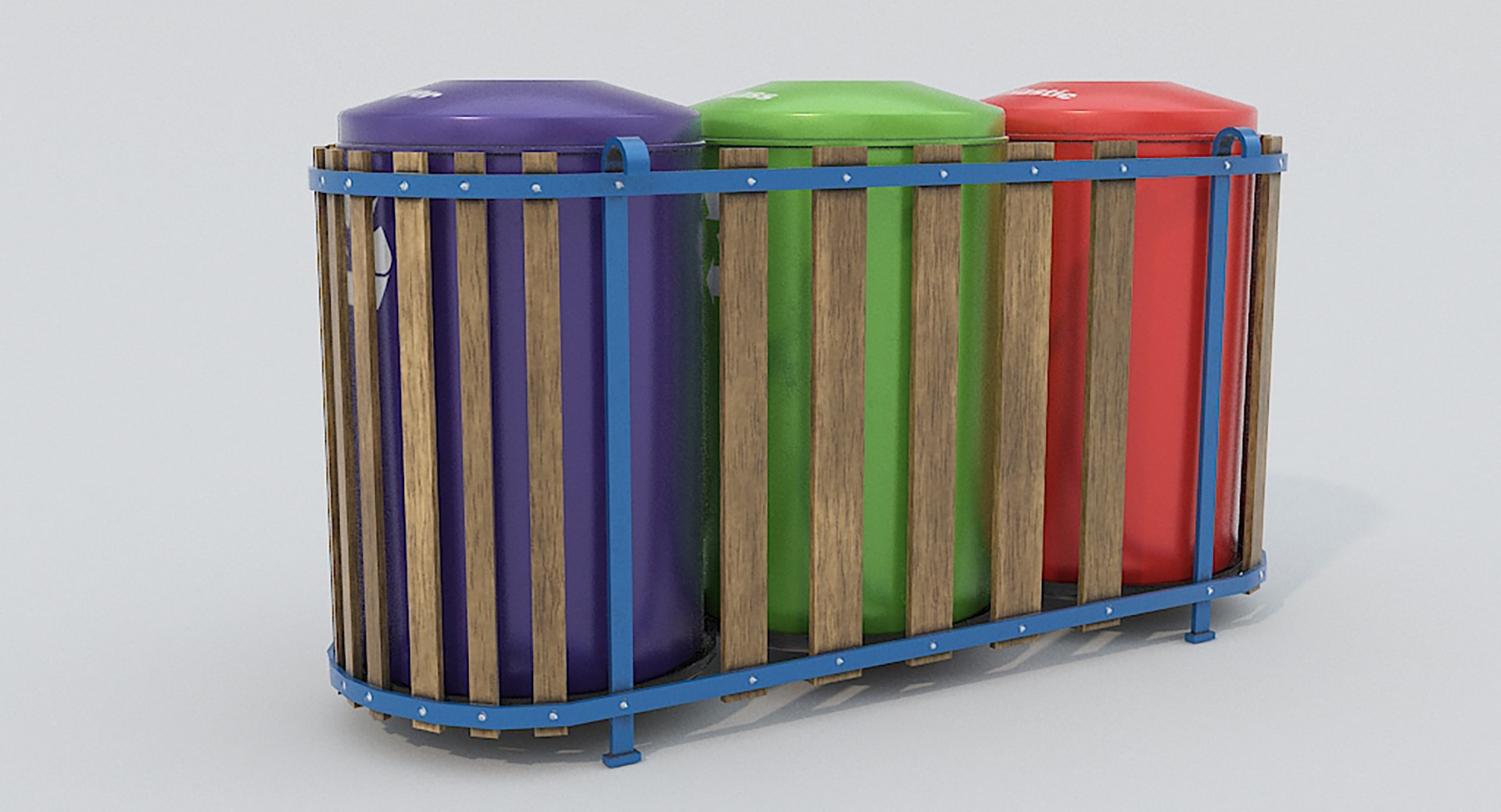 Recycle Bins 3D Model - TurboSquid 1748839