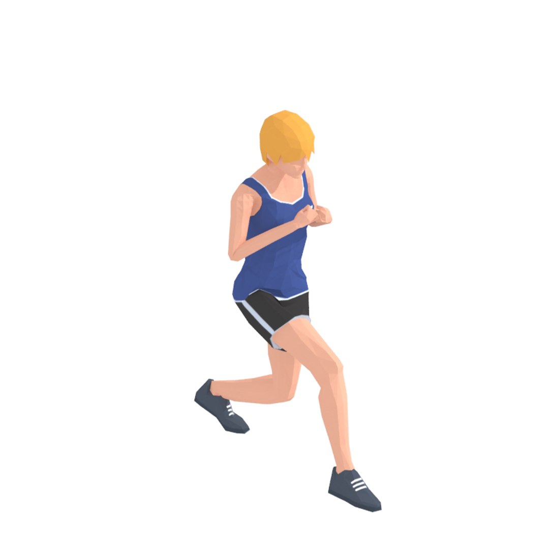 3D animations exercise woman - TurboSquid 1706025